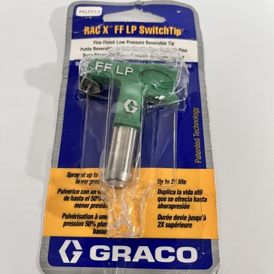 Graco Rac X FFLP 212 SwitchTip Fine Finish Low Pressure Airless Spray 0 ...