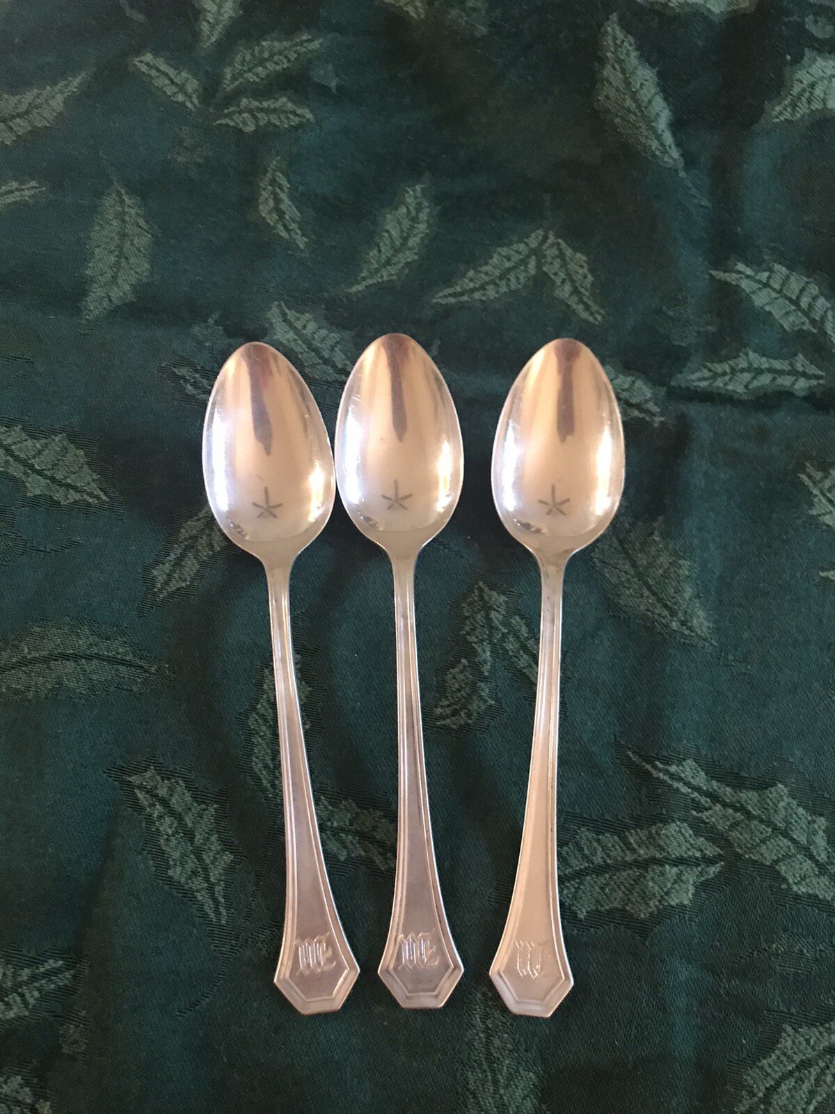 Vintage Community Plate Patrician 1914 Silverware. Three Knives Spoons ...