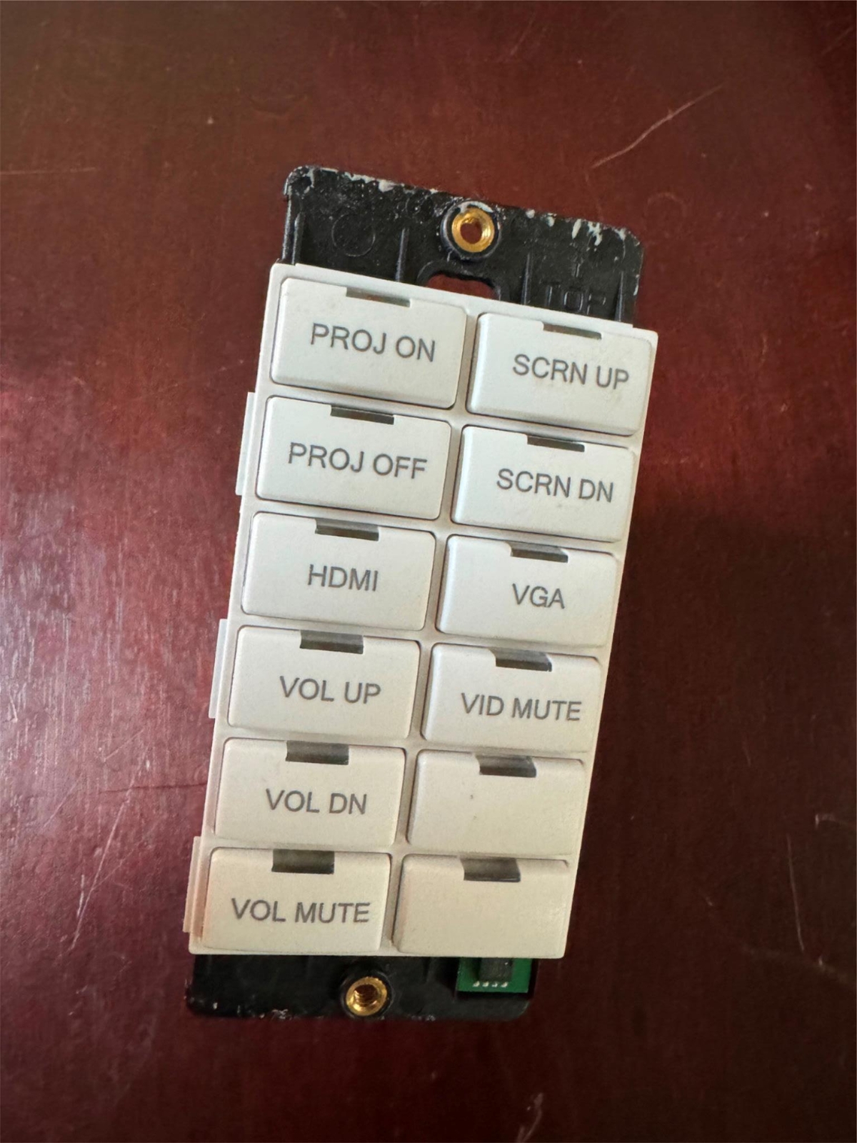 Crestron CNX-B12-W-T Designer Keypad, 12-Buttons, White Textured | eBay