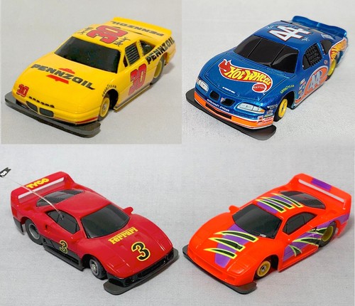 1993 UNUSED TYCO TCR Slotless Slot Car Total Control RACE SET 34ft + 5 ...