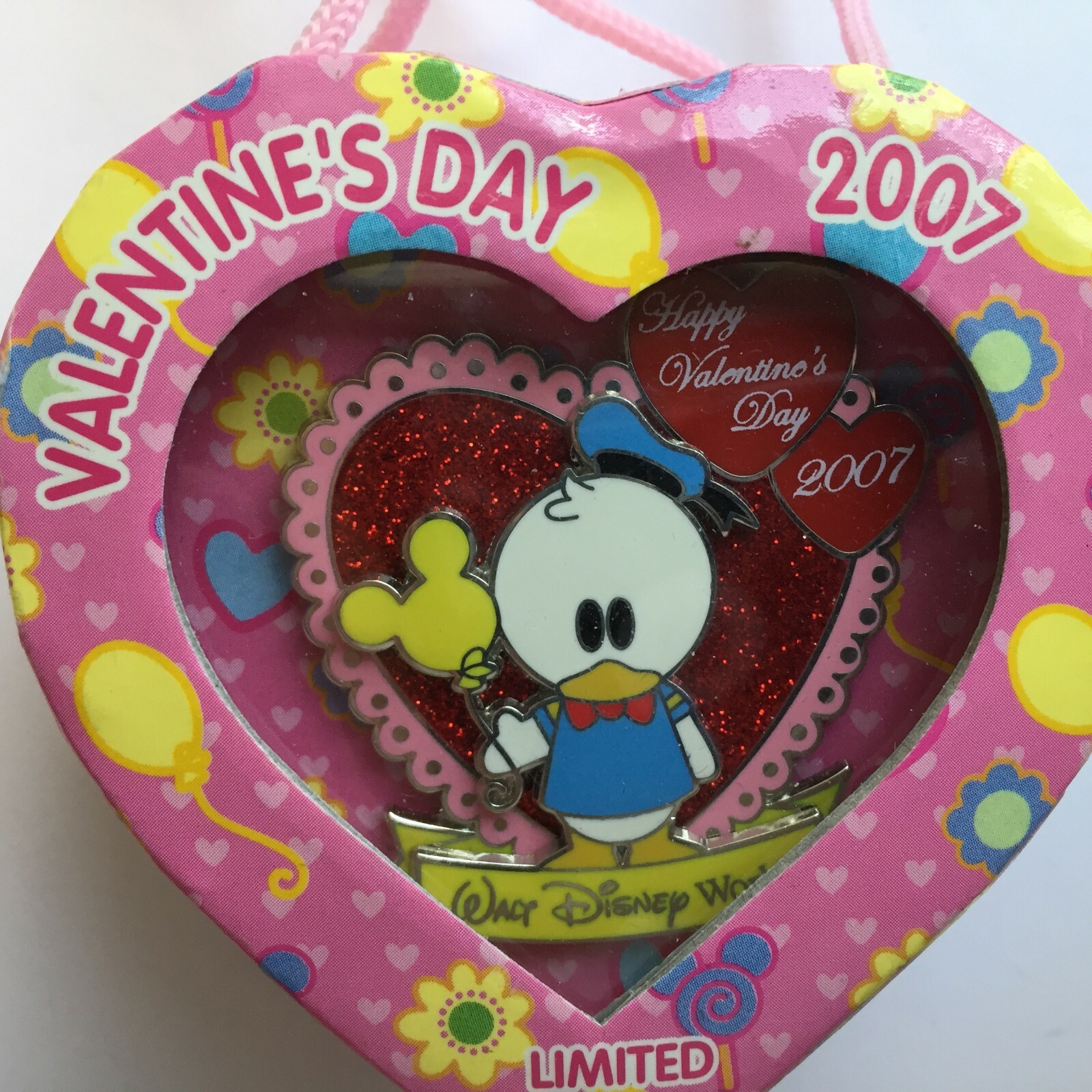 Happy Valentine's Day 2007 Cute Characters - Donald Duck Boxed Disney ...