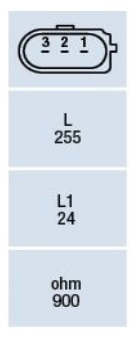 SENSOR CIGÜEÑAL (06A 906 433 K) (06A906433K) AUDI - SEAT - SKODA - VW ...