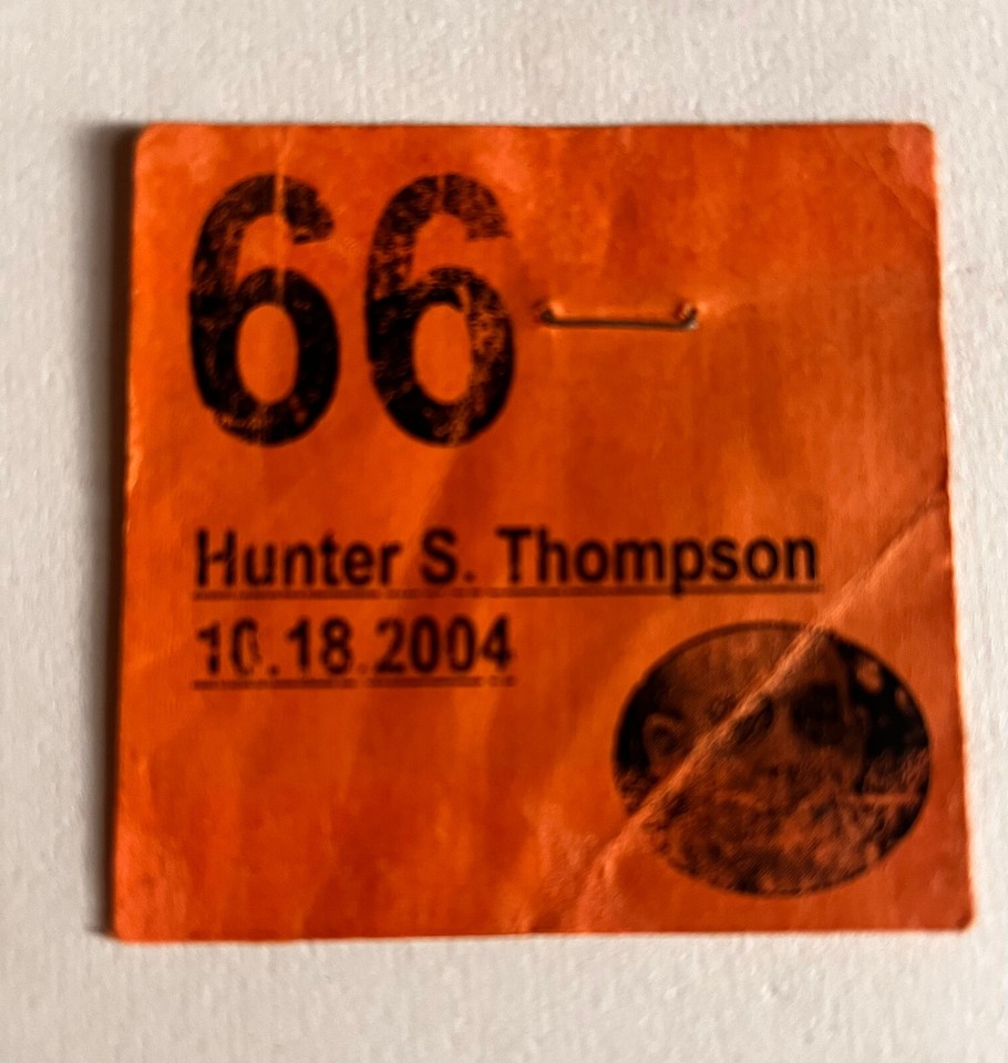 Hey Rube by Hunter S. Thompson - RARE, *SIGNED* FIRST EDITION! | eBay