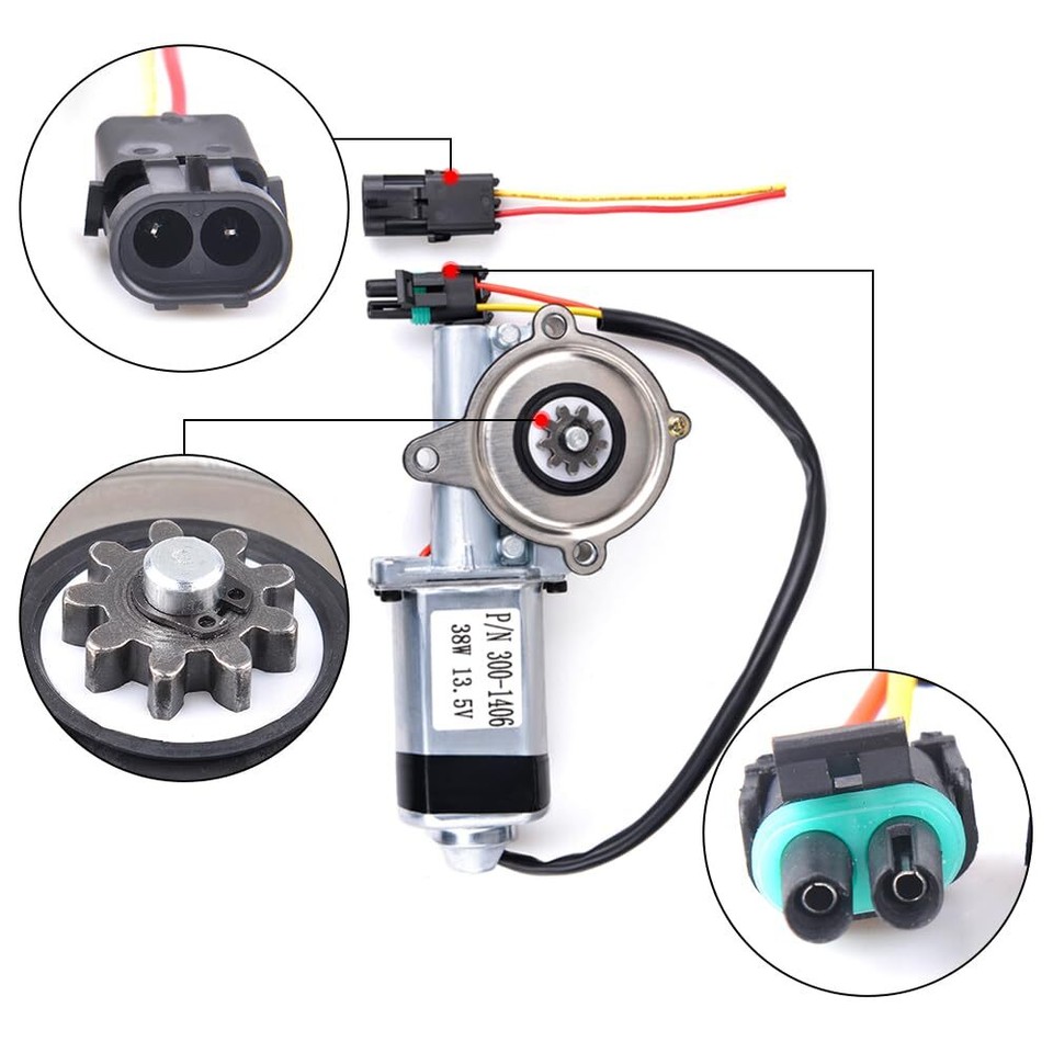 For Kwikee 1820124 RV Coach Heavy Electric Entry Step Motor 300-1406 | eBay