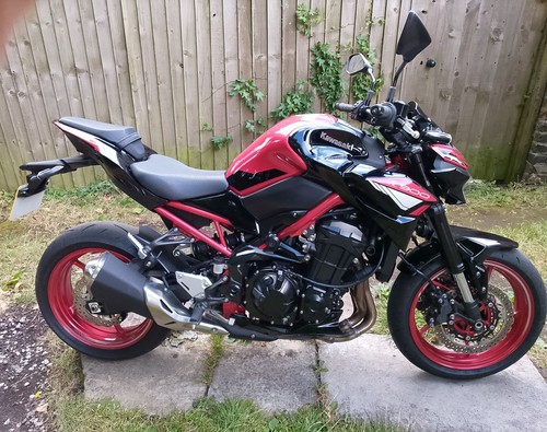 Kawasaki Z900...2024.. Unmarked .24 plate | eBay UK