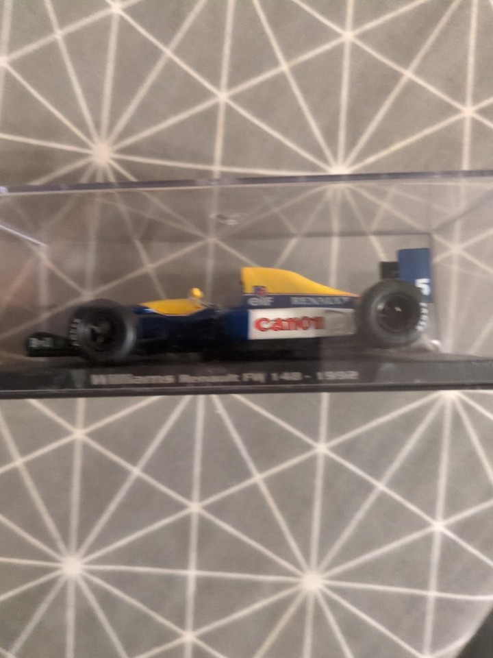 Williams Renault FW 14B 1992 F1 Collectible Car Model | eBay UK