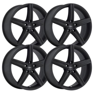 (Set-4) Vision 469 Boost 17x8 5x115 38mm Satin Black Wheels Rims 17 ...