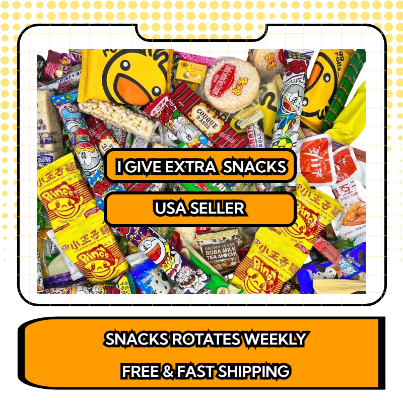 30 Piece Sweet Savory Mix Asian Sampler Snack Box With Drink & 1 Full ...