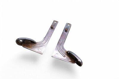 Harley Panhead Shovelhead Spotlight Passing Lamp Brackets Mounts *RG20 ...