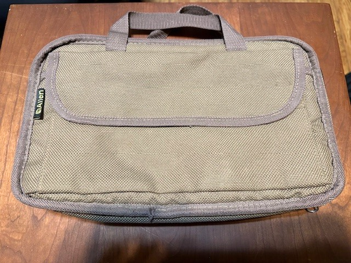 LARGE Allen Tan MULTI PISTOL Gun RUG 14"x8" Padded Pouch Case W ...