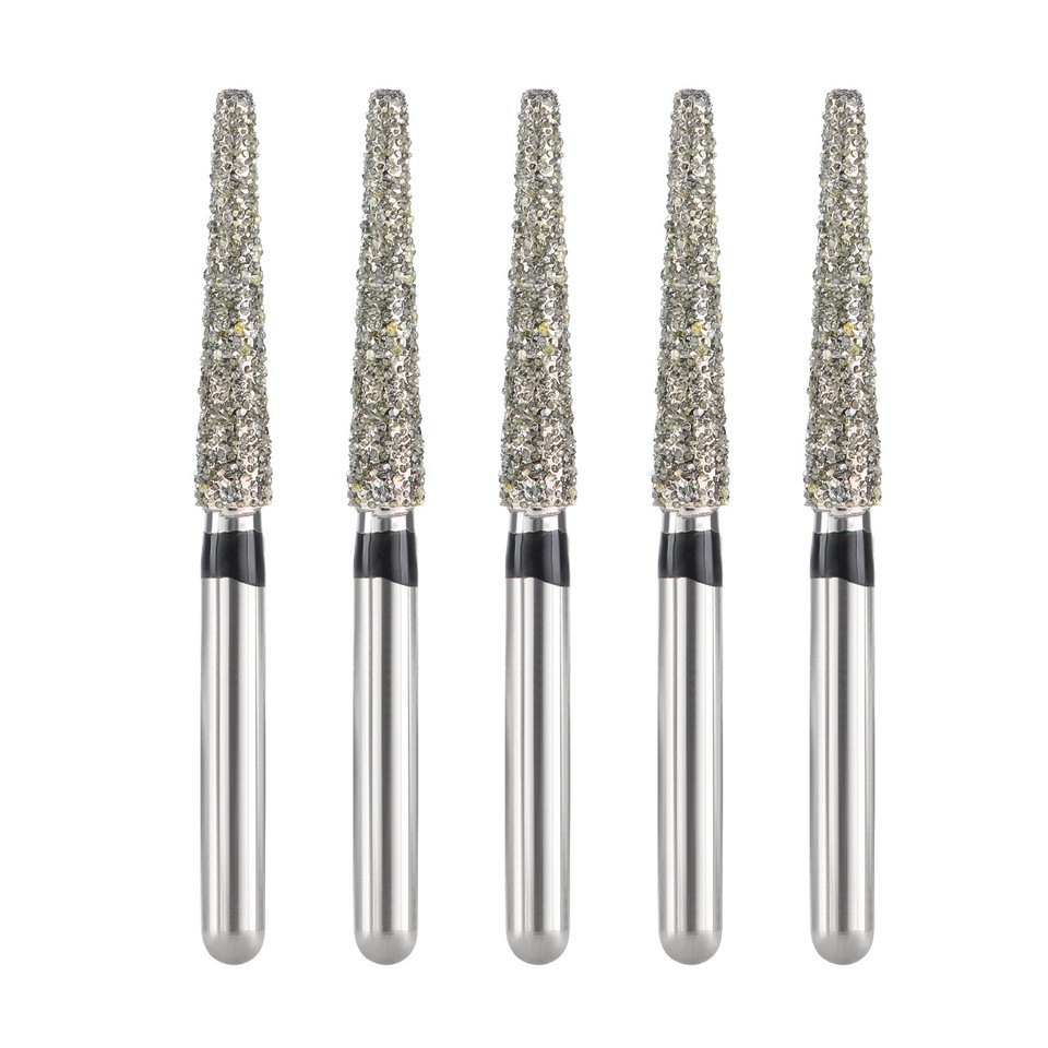 JMU FG Burs Flat End Taper Diamond Burs Medium Grit/Coarse Grit/Super ...