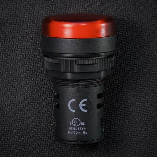 NEW Indicator Pilot Light Signal Lamp Red LED 22mm 110VAC | eBay