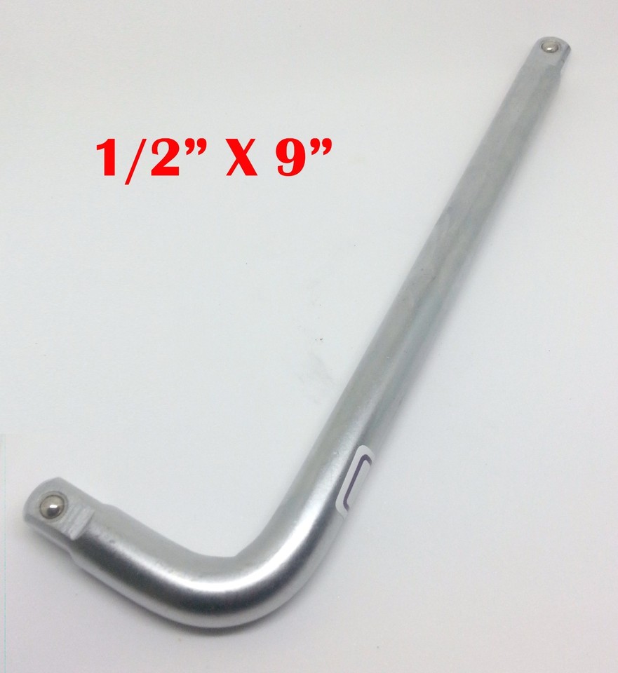 3X 1/2" Drive Speed Sliding L-sharp Wrench Socket Bar Breaker Speeder ...