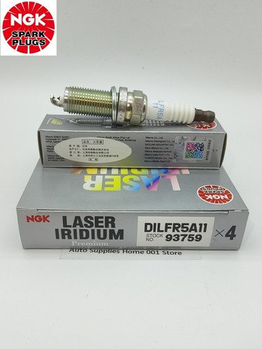 4PCS NGK DILFR5A11 93759 plug For Nissan Patrol Armada Frontier ...