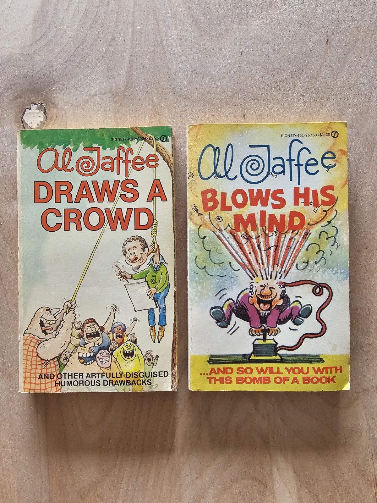 Vintage Al Jaffee Paperback Book Lot 2 Books | eBay