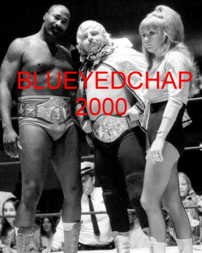 BEARCAT WRIGHT-BOBBY SHANE & MISS SHERRI WRESTLER 8 X10 WRESTLING PHOTO ...