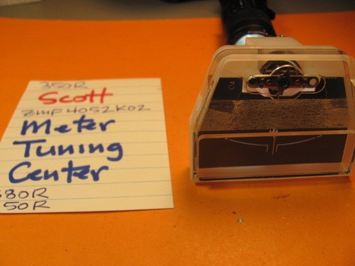 📈HH SCOTT ZMF4052K02 METER TUNING CENTER 350R 350RL 330R 320R STEREO ...