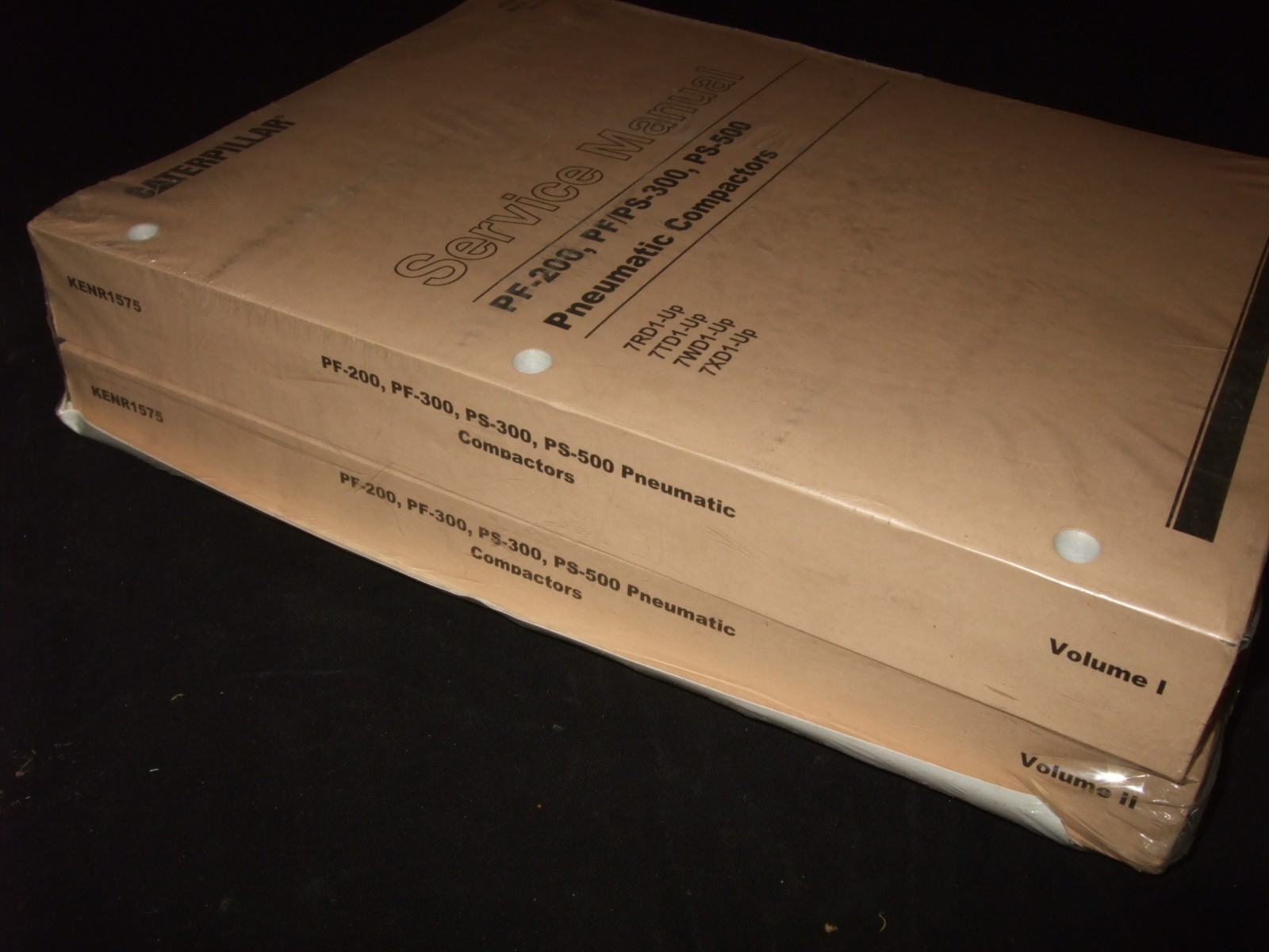 Cat Caterpillar PF-200 Pf / PS-300 PS-500 Compacteur Service Magasin ...