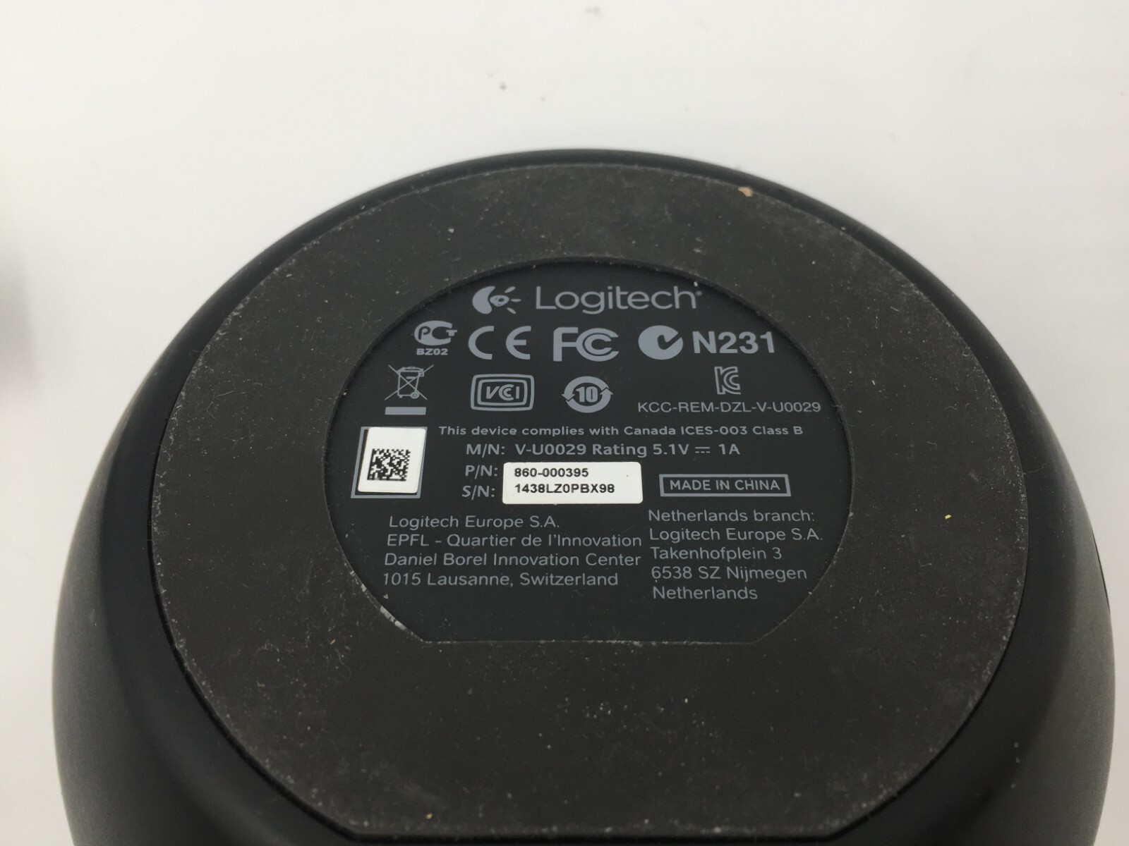 Logitech V-u0029 Bcc950 860-000395 Conference Camera for sale online | eBay