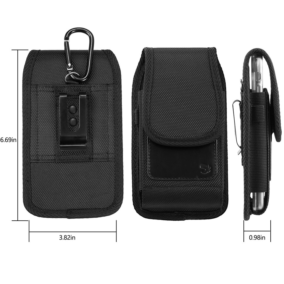Cell Phone Pouch Case Universal Flip Phone Carrying Case with Belt ...