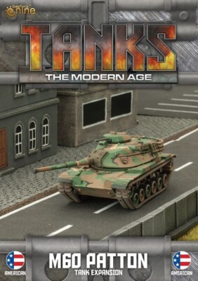 MTANKS06 - M60 PATTON MODERN TANKS EXPANSION - GALE FORCE NINE | eBay UK