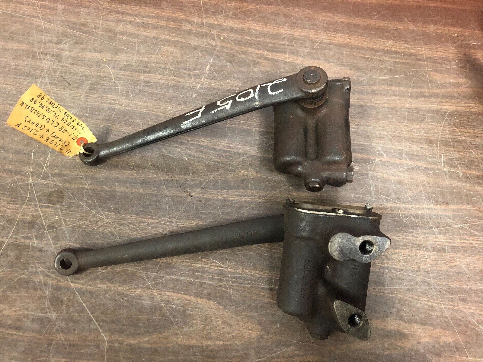 1941-48 OLDSMOBILE 76, 78, 96, 98 1949 OLDSMOBILE 98 REAR DELCO SHOCKS ...