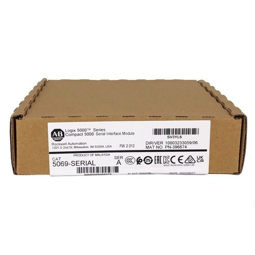 NEW Allen Bradley 5069-SERIAL Compact 5000 Interface Module AB ...