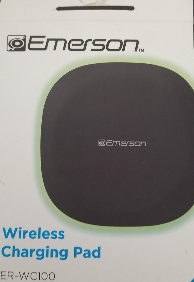 Emerson 10W Wireless Fast Charging Pad - Black, ER-WC100 | eBay