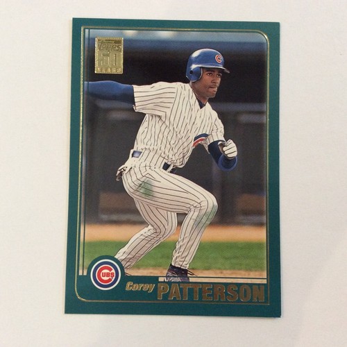 2001 Topps Traded T186 Corey Patterson Chicago Cubs | eBay