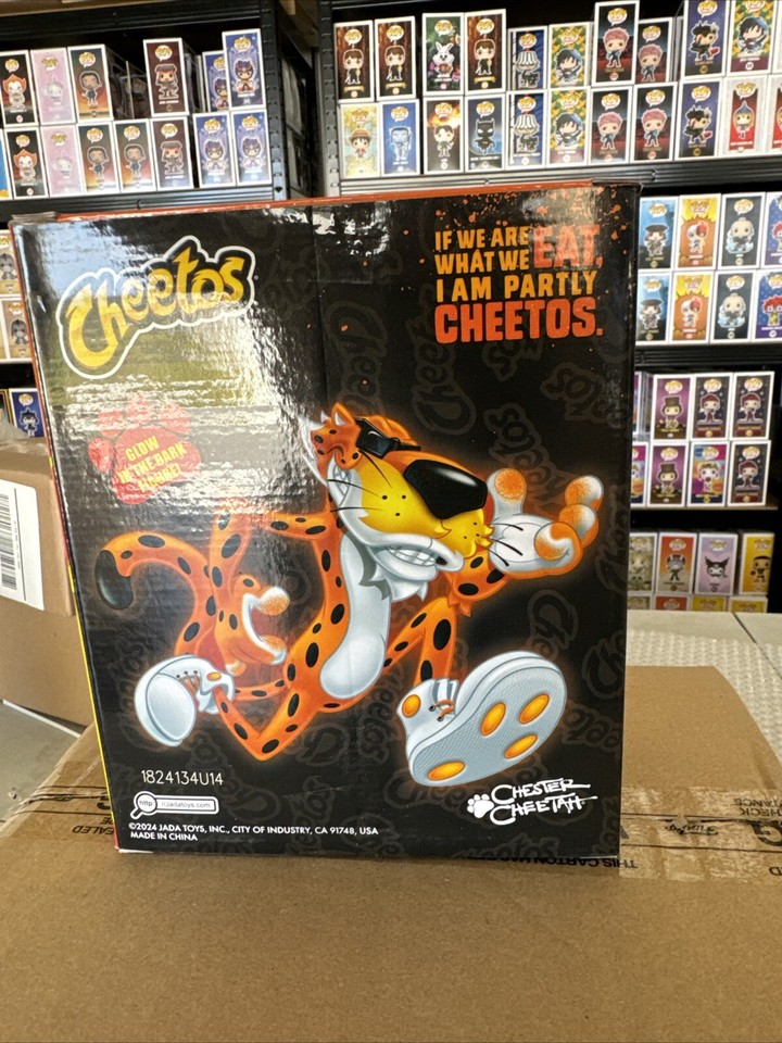 Jada Toys Cheetos Chester Cheetah Flamin' Hot Glow In The Dark 6-in ...