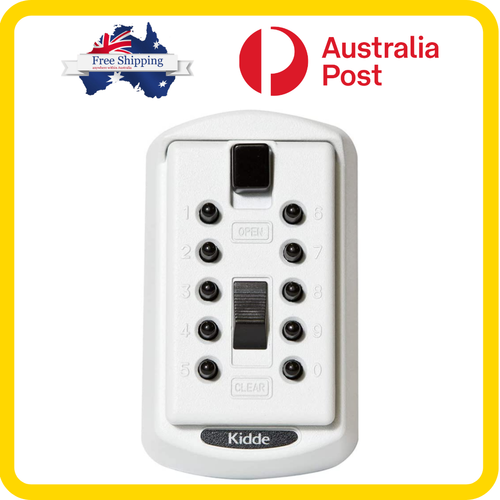 Kidde AccessPoint KeySafe Slimline Combination Lock Box 2 Key Security ...