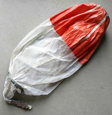 EX-ARMY MILITARY VINTAGE PILOT CHUTE PARACHUTE POLISH ARMY COLD WAR ...