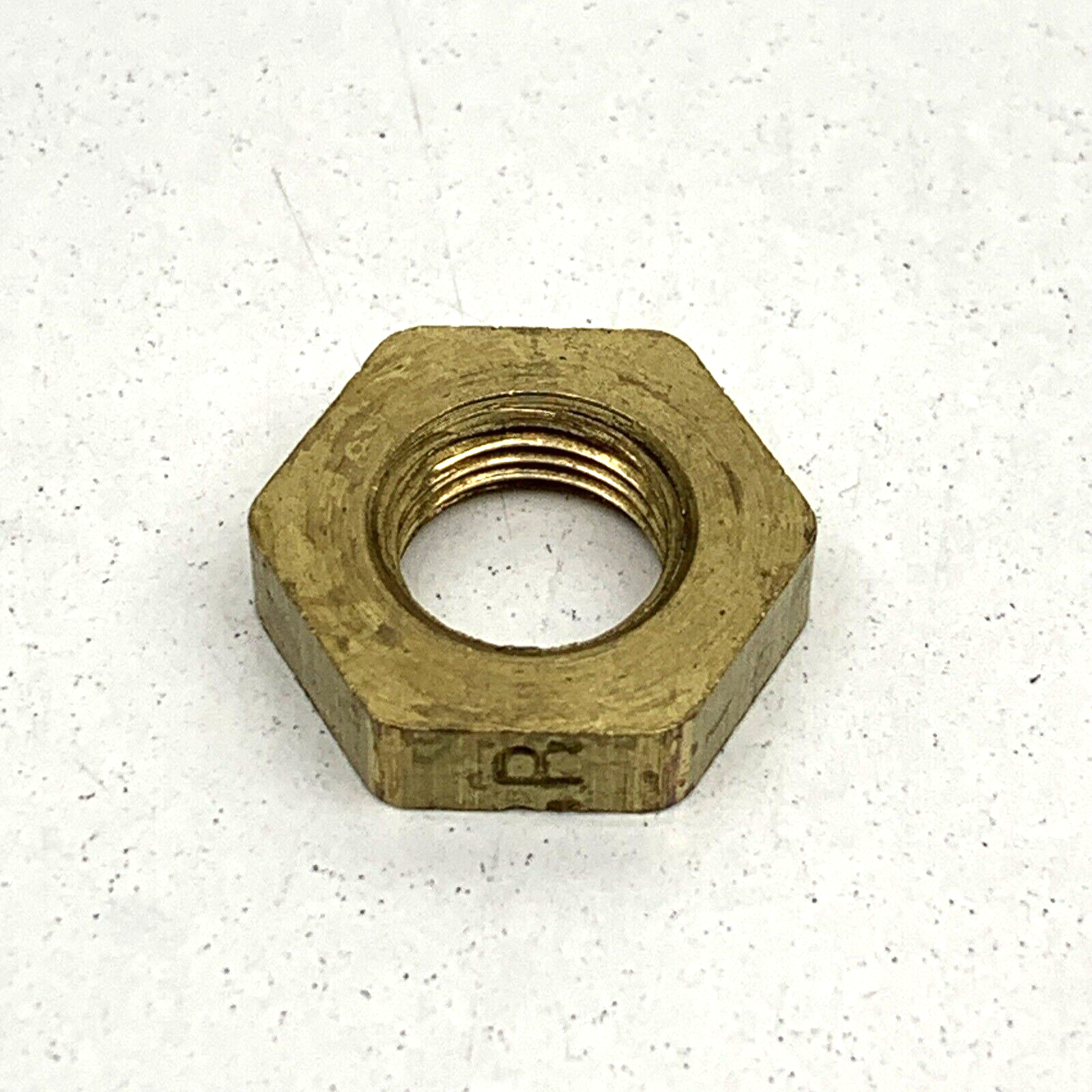 (20-Pack) Alkon 111A-2 Thin/Slim 1/8" NPT Solid Brass Hex Lock Nut ...