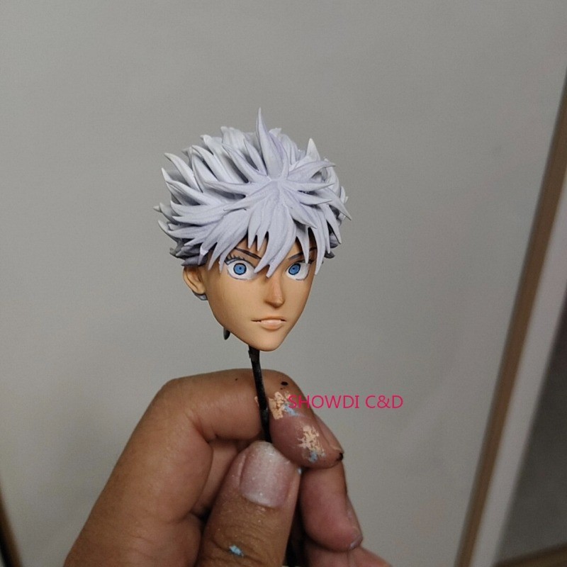 1/12 Special Painted Jujutsu Kaisen Gojo Satoru Head For 6"Romankey ...