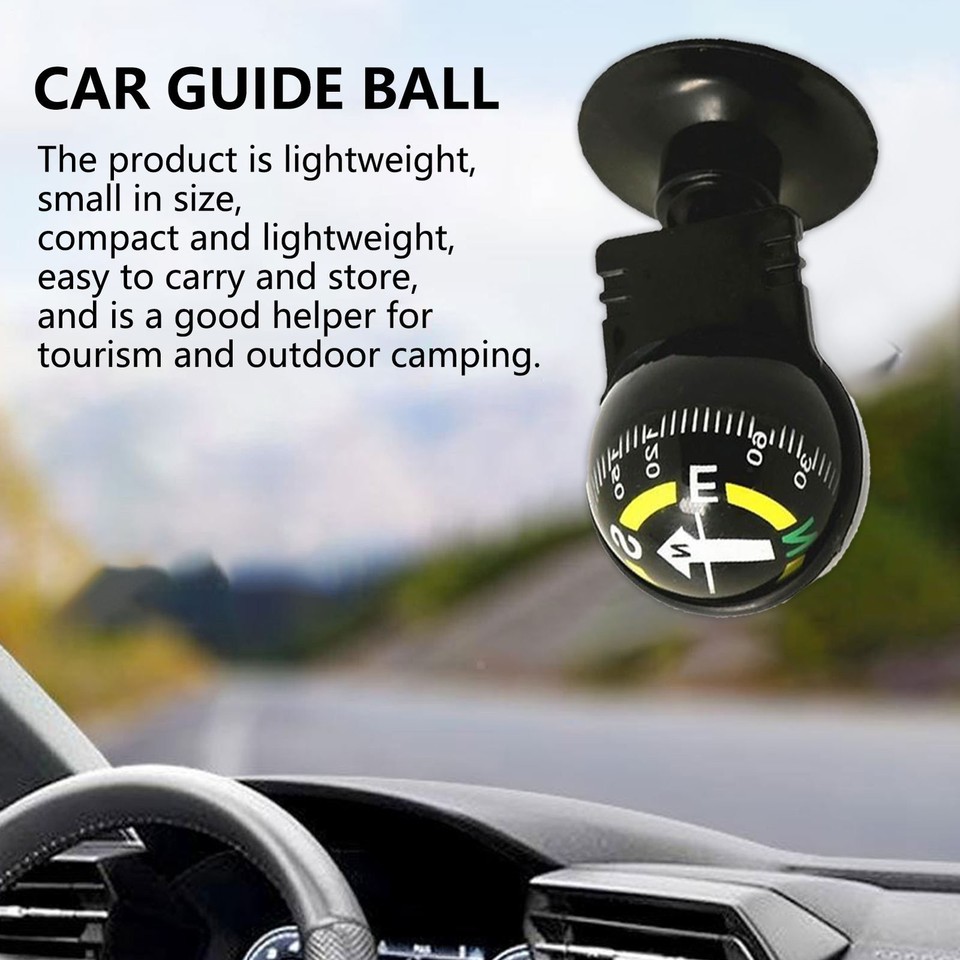 Adjustable Car Vehicle Dashboard Navigation Compass Ball for Boat ...