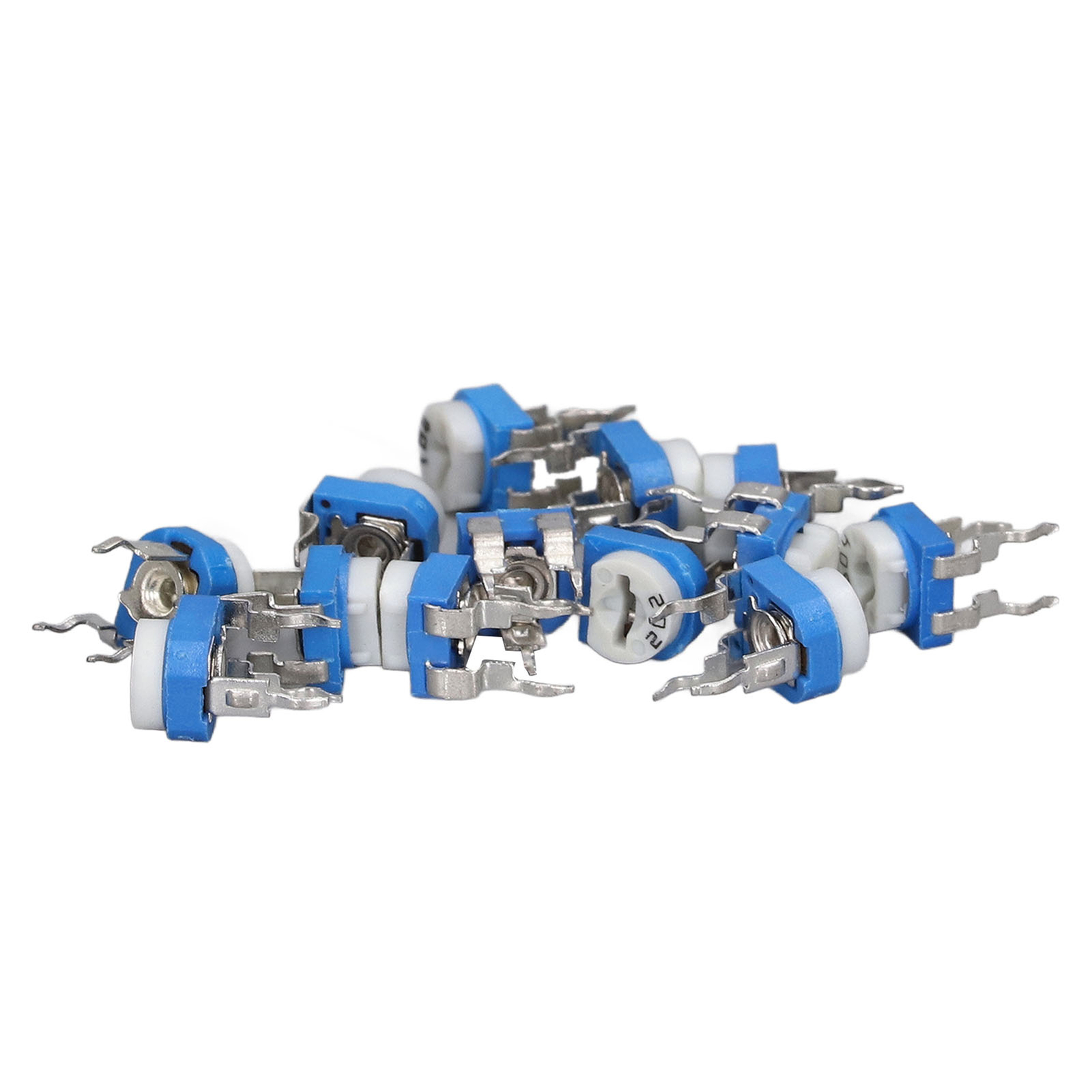65x Potentiometers 100Ω To 1MΩ White Blue Variable Resistors HEL | eBay