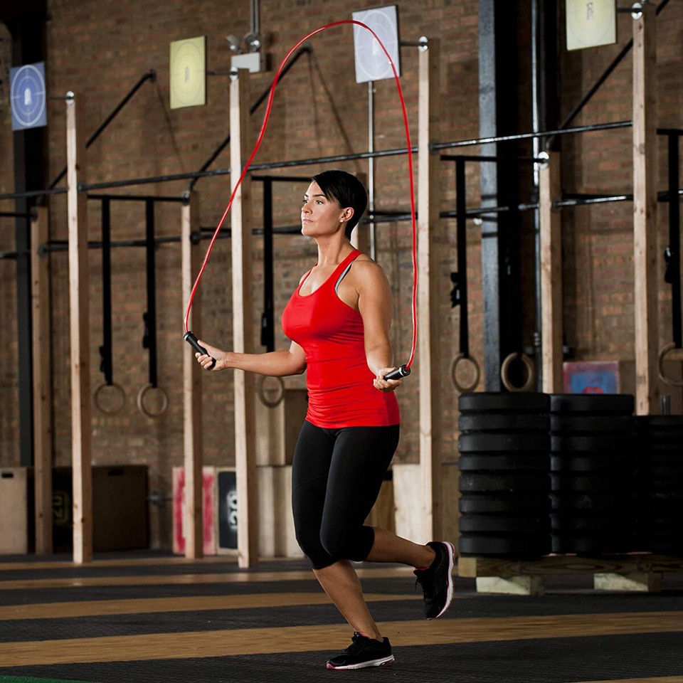 Lifeline USA Weighted Speed Jump Rope - Heavy 0.75 lbs - Red | eBay