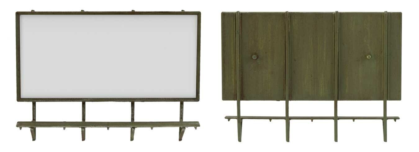 Walthers 949-9020 Wall-Mounted Billboard Kit (3Pkg) N Scale | eBay