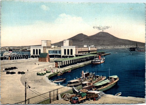 Postcard - Maritime Station - Naples, Italy | eBay