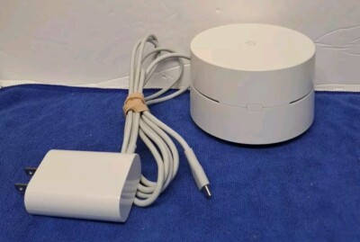 Google WIFI Access Point Router Model AC-1304 WIFI Google Mesh w/ Power ...