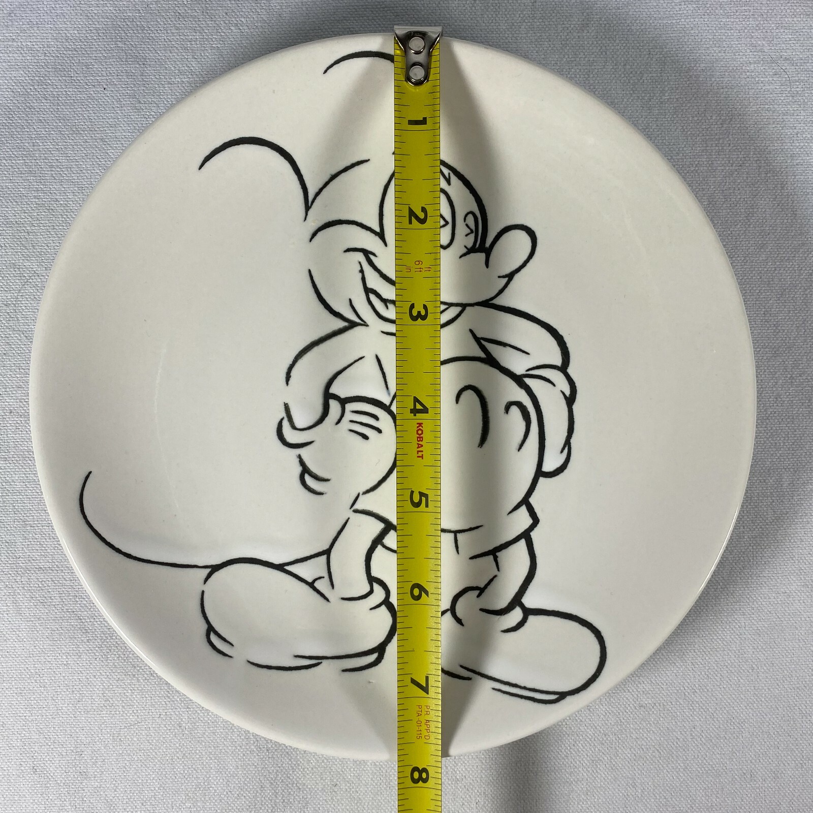 NEW Disney Mickey Mouse Plate | eBay