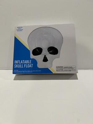 Inflatable Skull Float 31.5” X 36.2” X 7.9” New | eBay