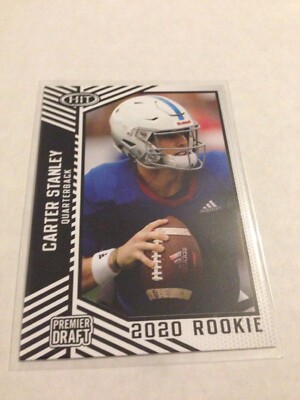 Carter Stanley 2020 Sage Hit Premier Draft Rookie Base Kansas #3 | eBay