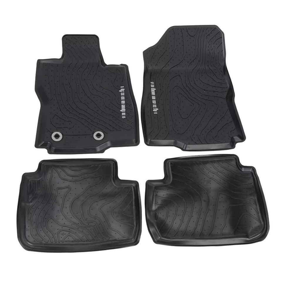 24-25 Subaru Forester Front and Rear All Weather Floor Liners OEM NEW ...