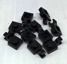 LEGO 1x1 Black Plate With Horizontal Clip (10x) 4517925 Brick 61252 for ...