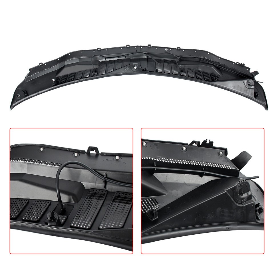 Windshield Wiper Cowl Panel Grille For 2017-2022 Super Duty F250 F350 ...