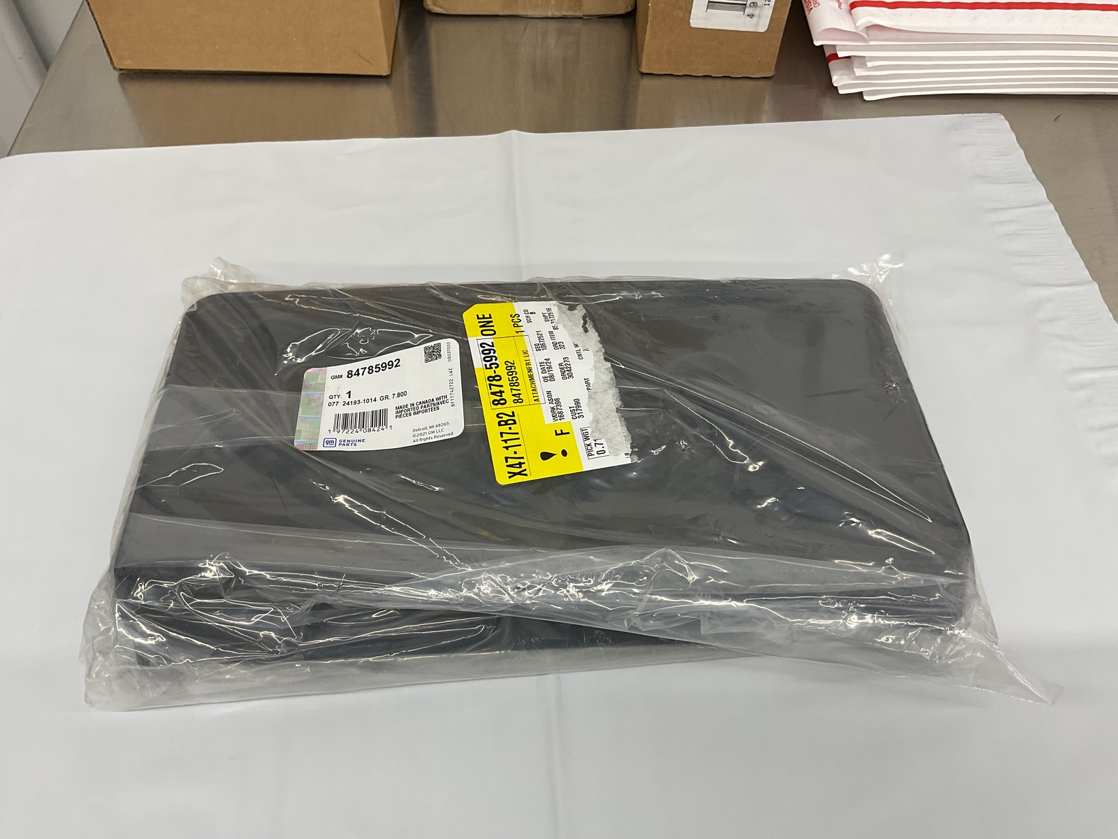 CHEVY COLORADO FRONT LICENSE PLATE BRACKET 2023-2024 NEW OEM 84785992 ...