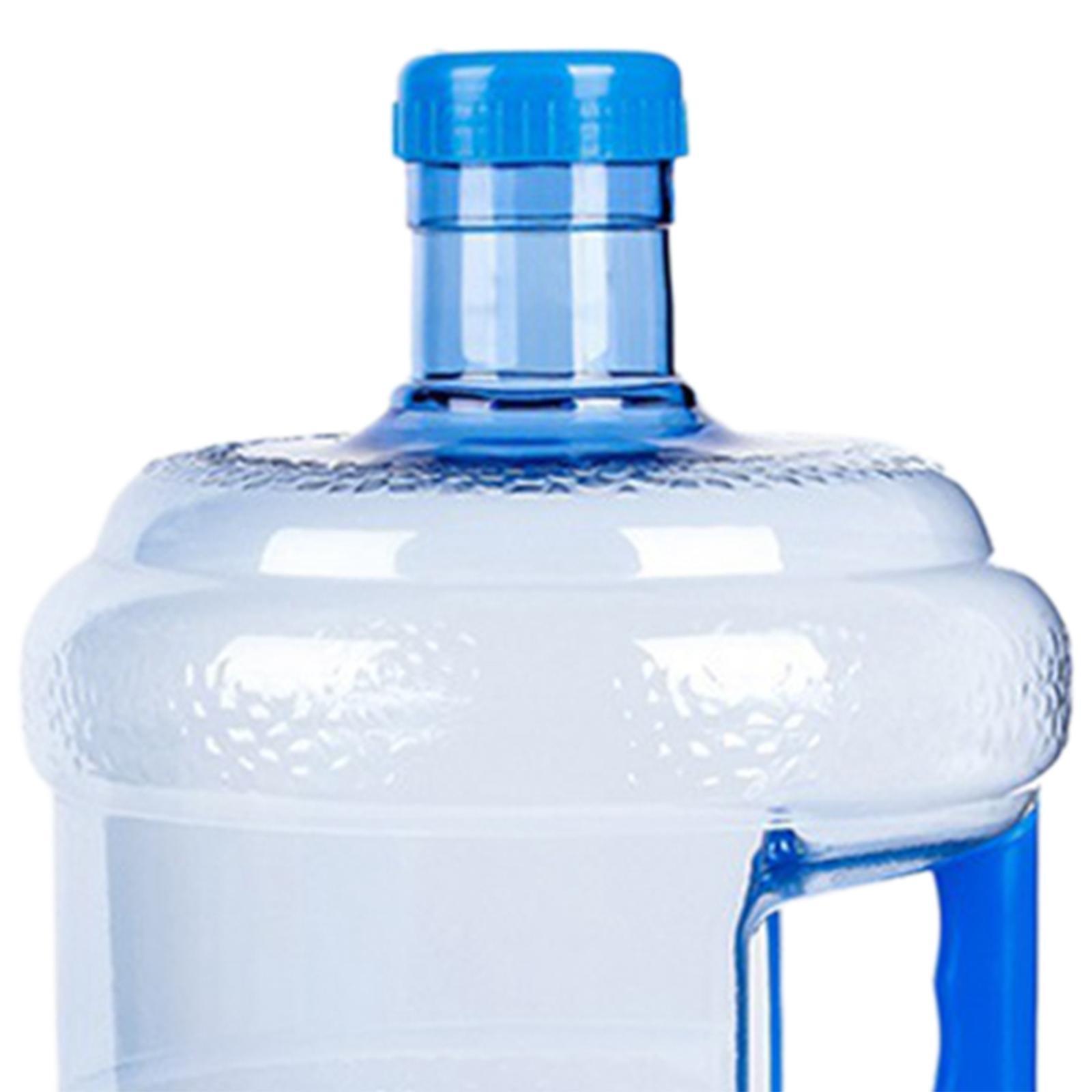 Water Bottle 7.5L Mineral Water Bucket Round Portable Easy Carry Water ...