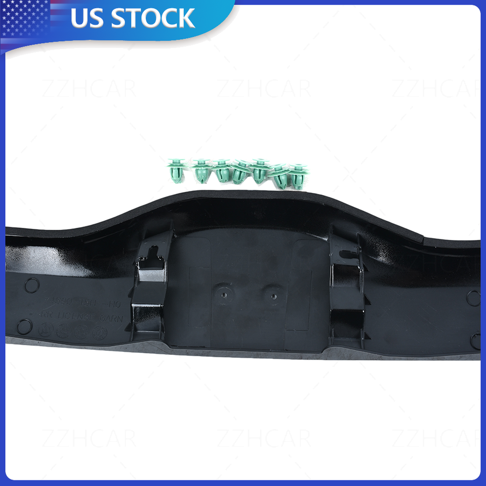 74890-T5A-A11 Fits 2015-2020 Honda Fit Tailgate License Plate Trim ...
