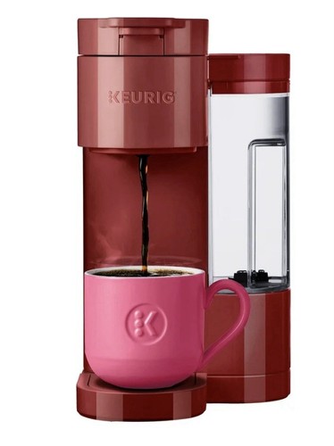 Red Keurig K-Express Essential New Design Single Serve Pod Coffee Maker ...